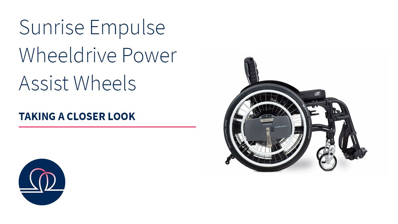 Sunrise Empulse Wheeldrive Power Assist Wheels - YouTube