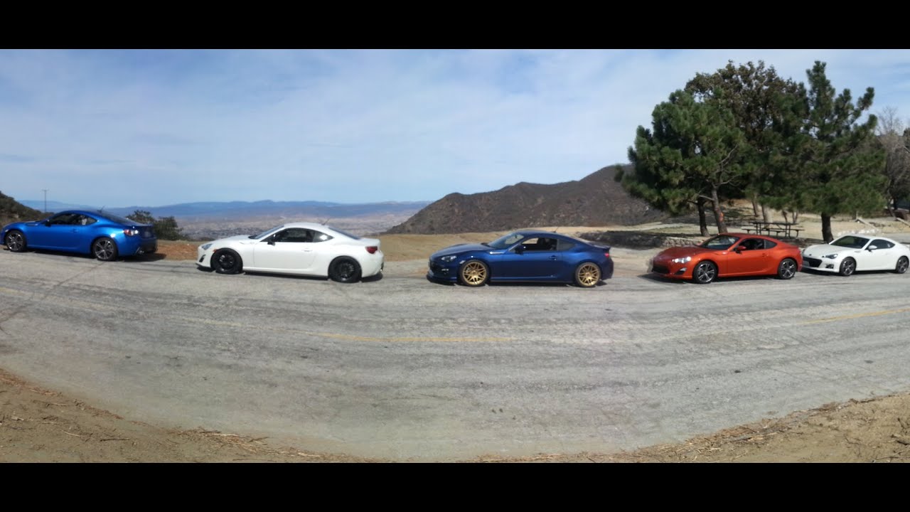 LA86 canyon run [angeles crest and tujunga] 2/15 - YouTube