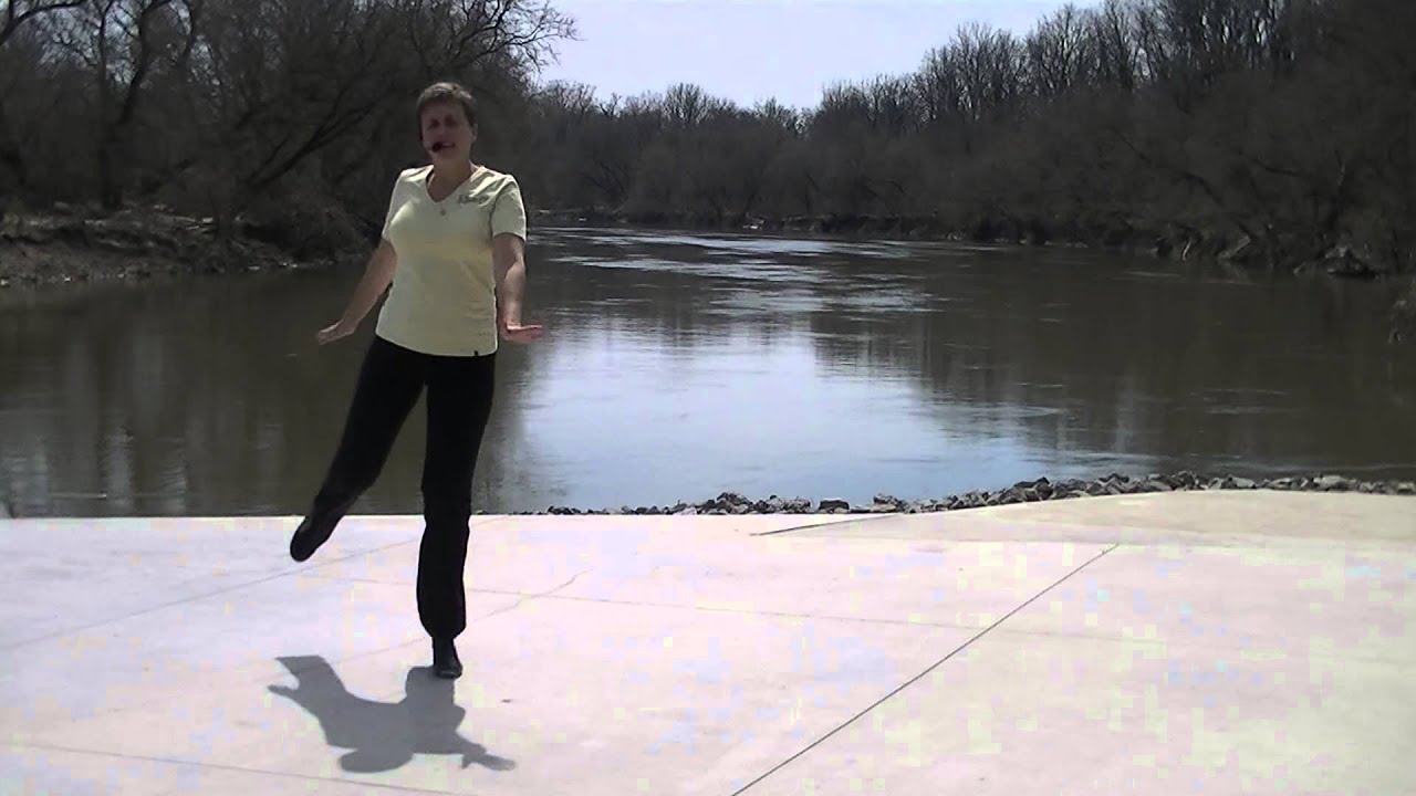When I Think About Angels, Basic Clogging Routine with Cueing - YouTube