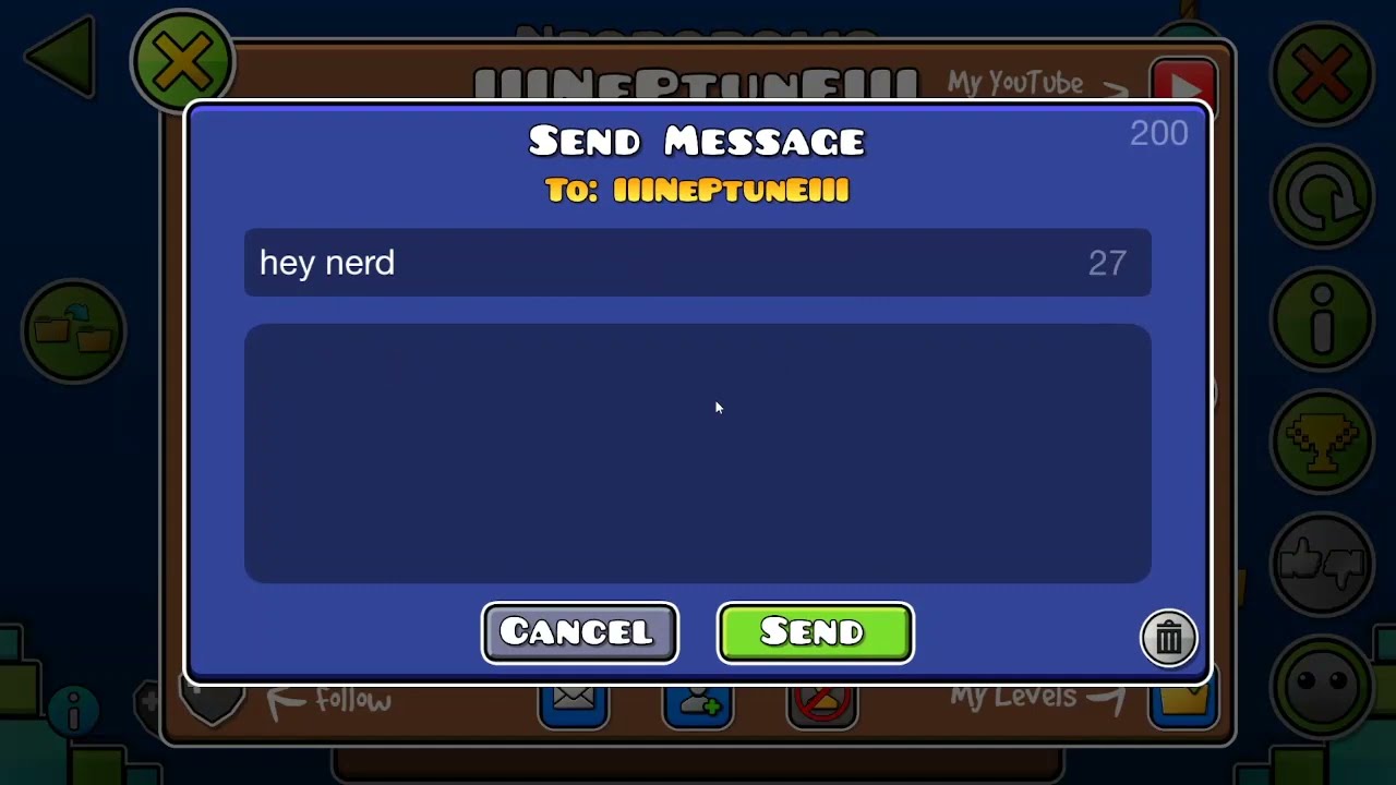 Hey Nerd Geometry Dash Skit Youtube