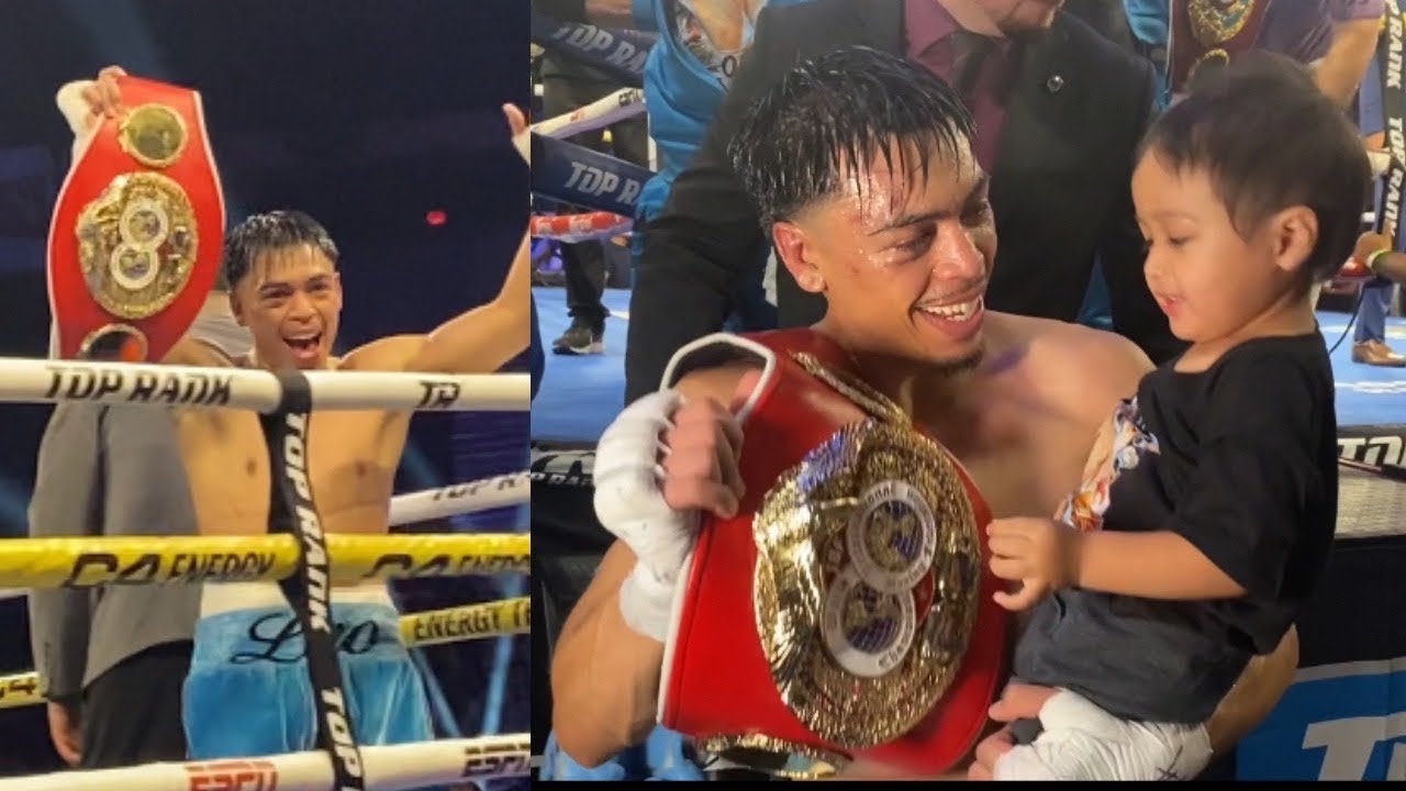 ANGELO LEO 2024 KO OF THE YEAR VS VENADO LOPEZ THE UNDERDOG IS ON TOP ...