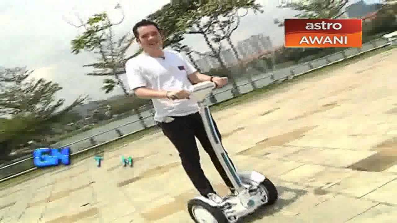 AirWheel - The Future of Portable Transportation - YouTube