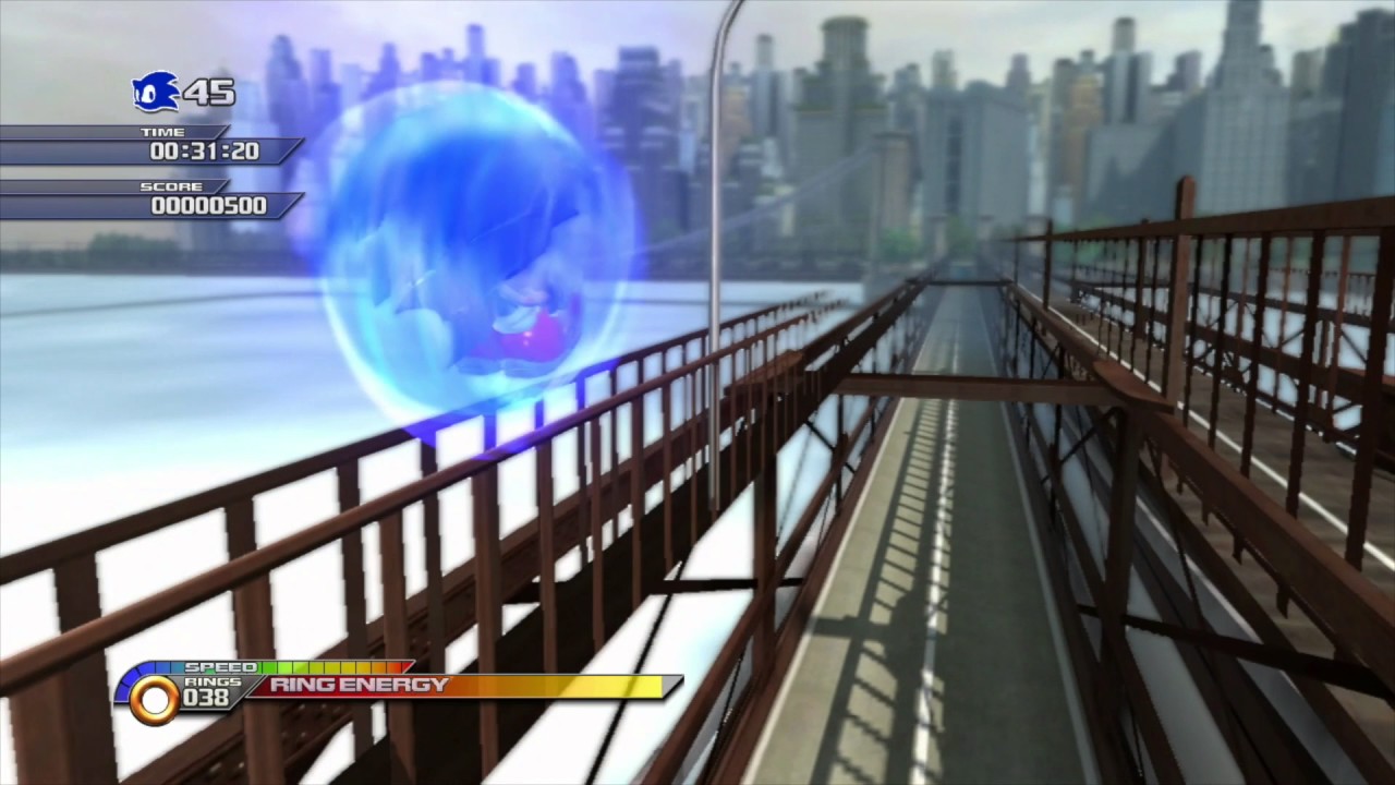 Sonic Unleashed (PS3) Skyscraper Scamper (Day) Act 1 Speed Run 01:02:84 ...