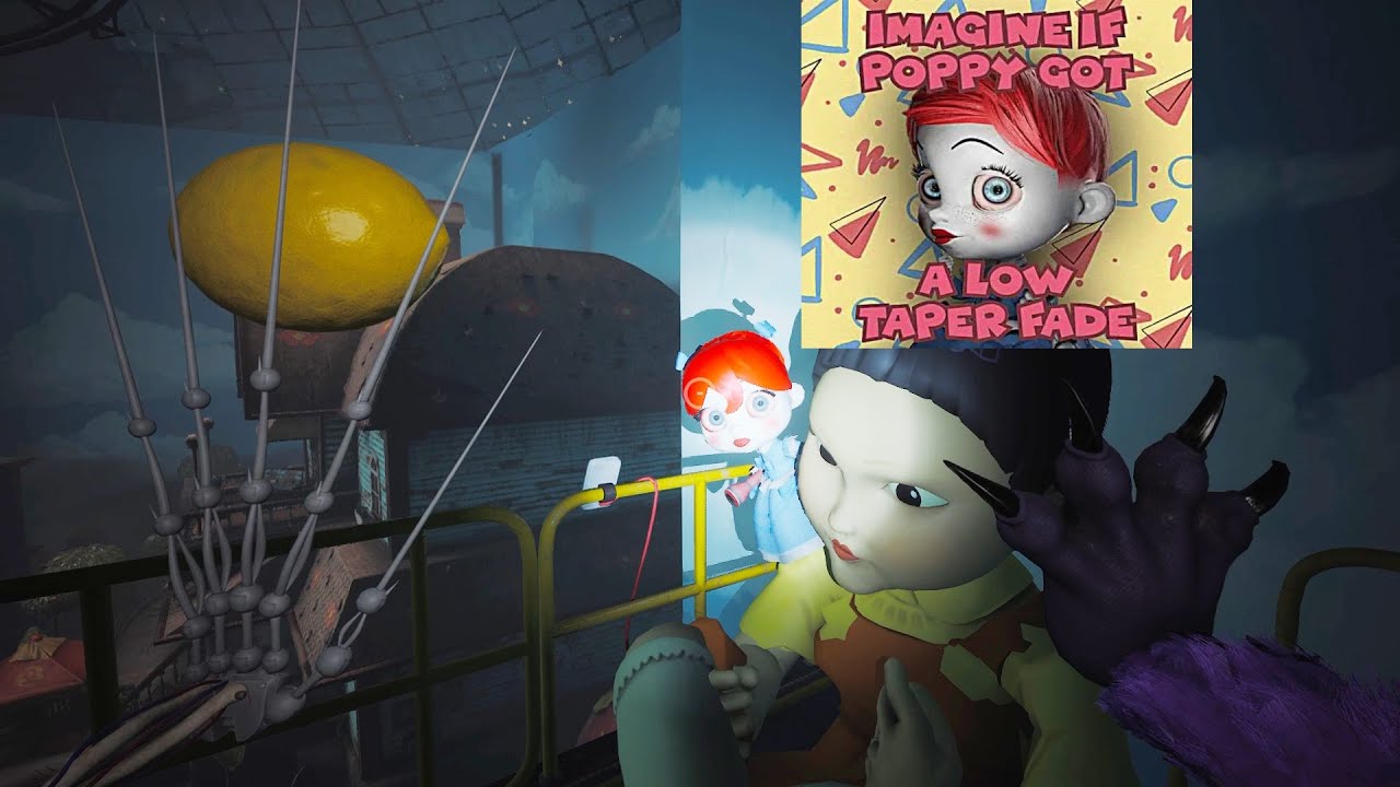 Low Taper Fade Poppy Playtime Chapter 4 - SquidDoll Kissy Mod - YouTube