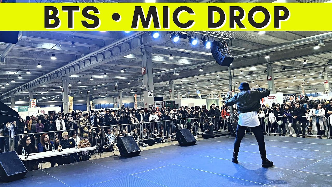 RITA • MIC DROP - BTS (Ultracon 2023, ITALY) - YouTube