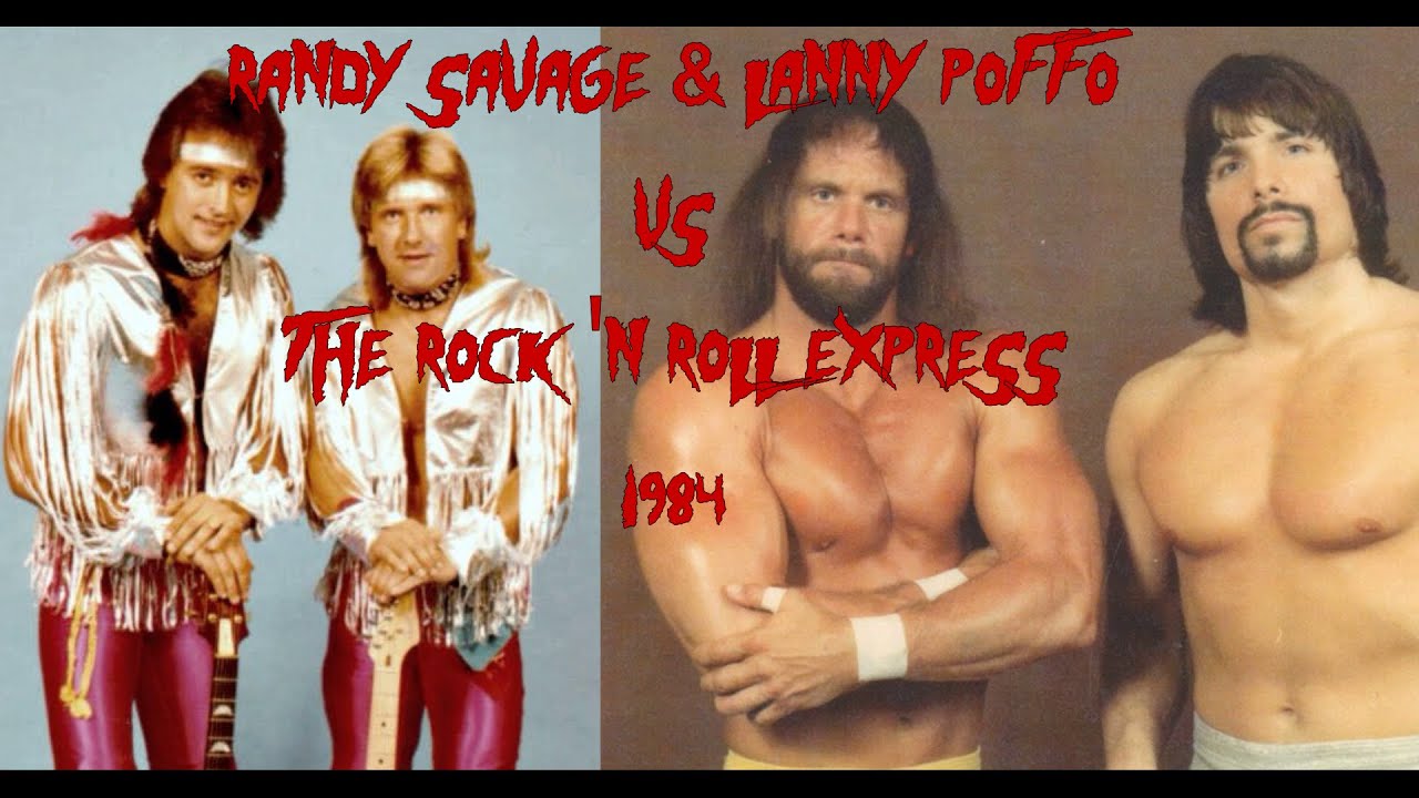 Randy Savage & Lanny Poffo vs The Rock 'n Roll Express 1984 Review ...