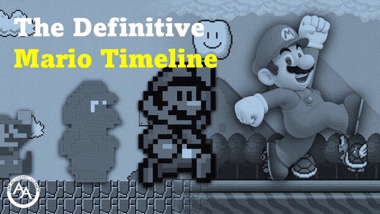 The Definitive Mario Timeline - YouTube