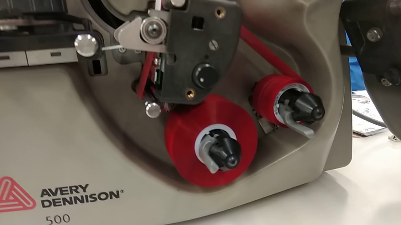 AD Snap 500 Care Label Printer ( Thermal Transfer ) - YouTube