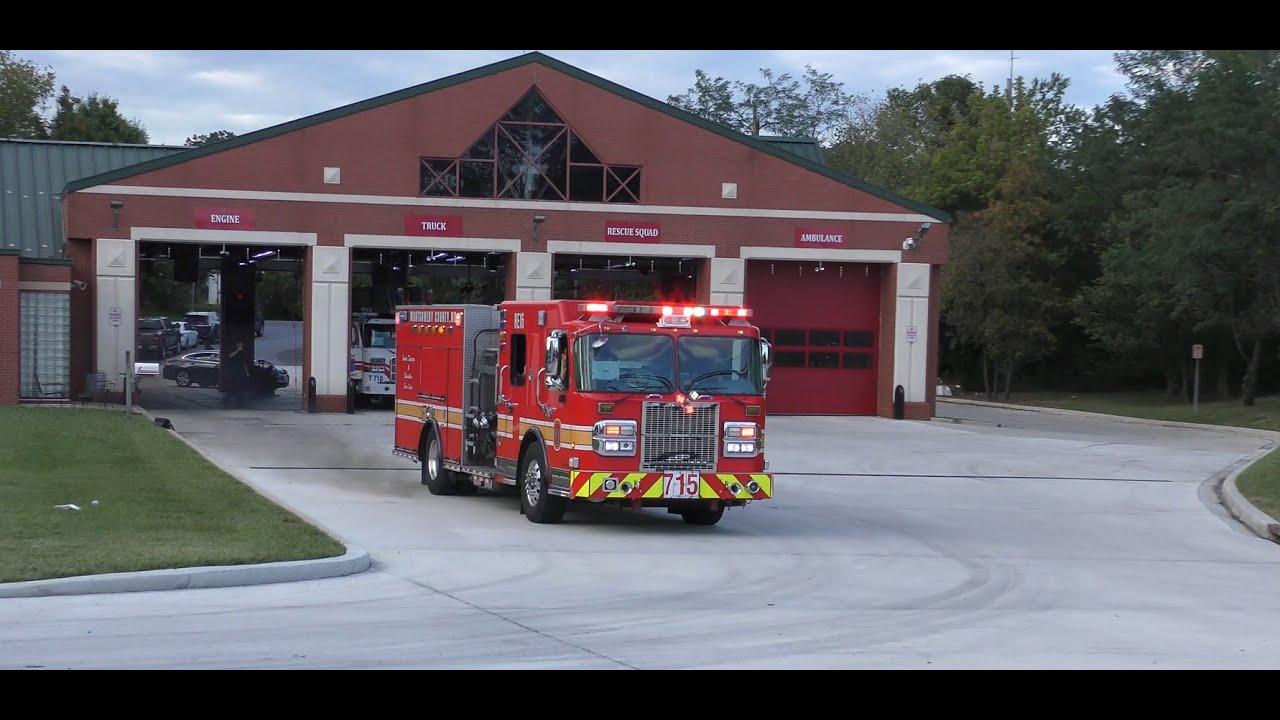 Montgomery County Fire & Rescue Service- Engine 715 Responding ...