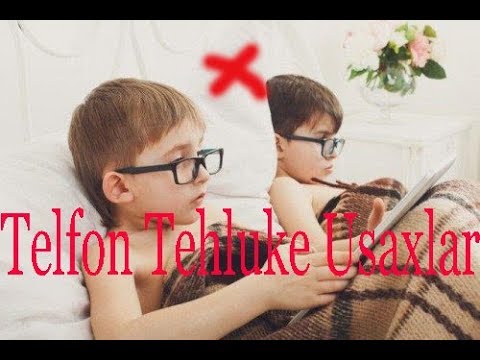 12 yaşa qədər uşağa telefon vermək olmaz