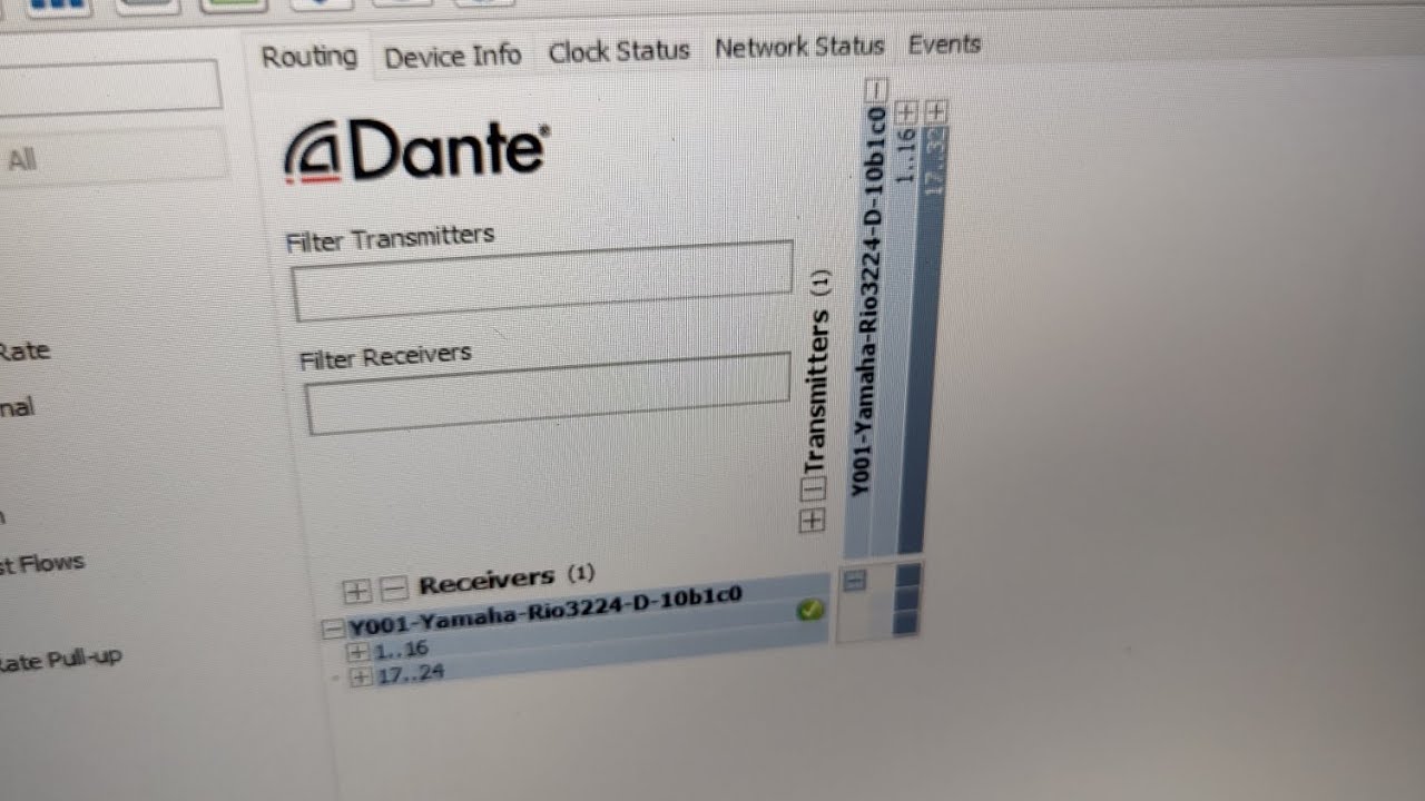 Quick Dante Routing Overview - YouTube