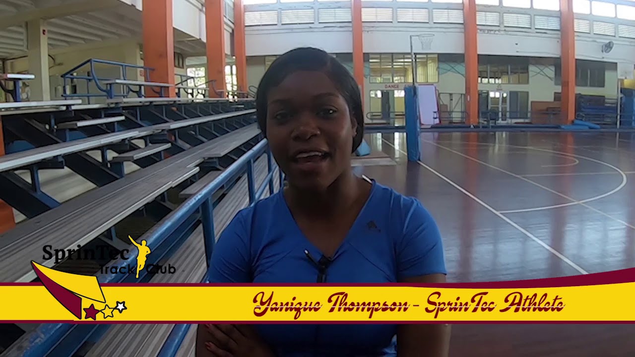 Yanique Thompson 2019 Interview by SprinTec Track Club, Jamaica - YouTube