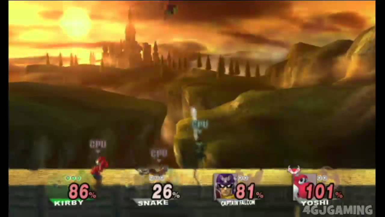 Super Smash Bros Brawl - SSBB - Multiplayer Brawl Battle #6 Gameplay ...