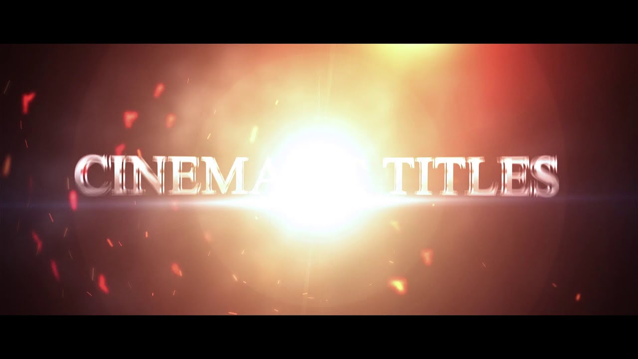 Cinematic Trailer Titles - Free After Effects Template - YouTube