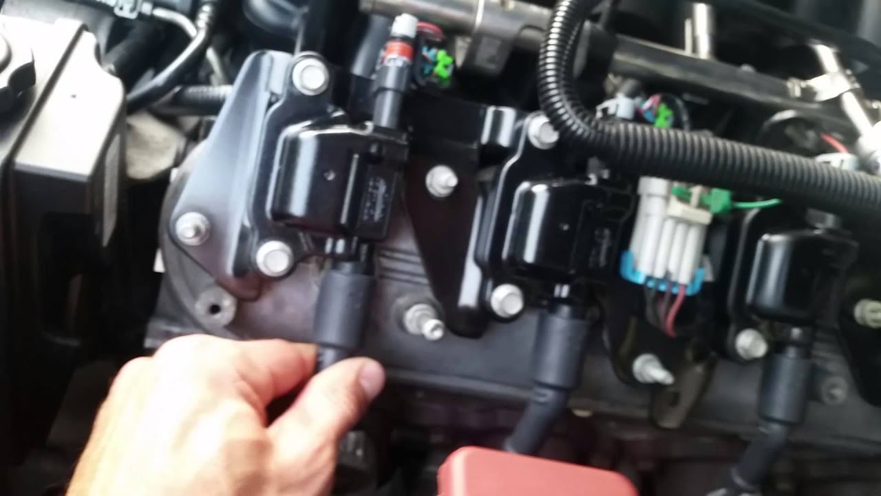 Cleaning up the engine 2011 camaro ss - YouTube