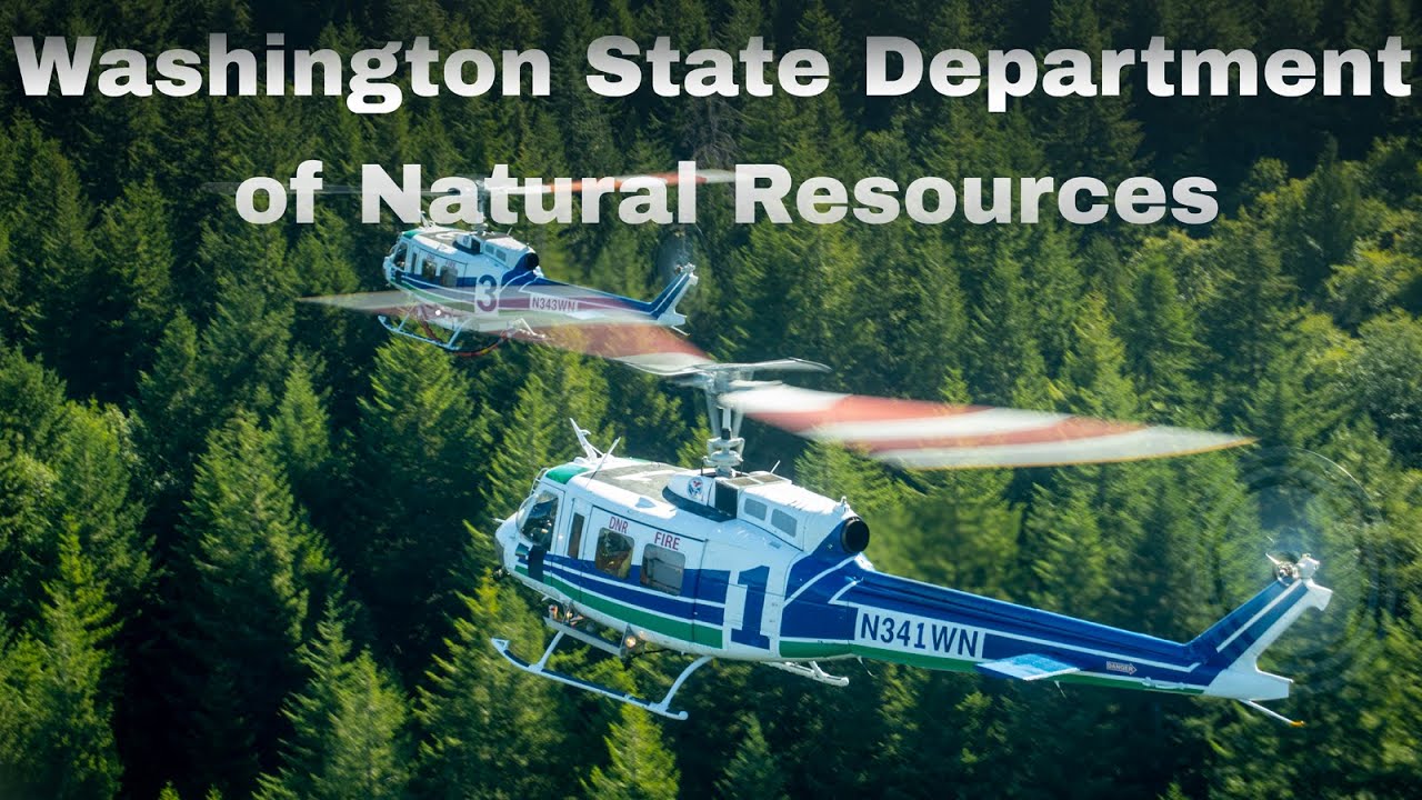 Flying With Washington State Department of Natural Resources - YouTube