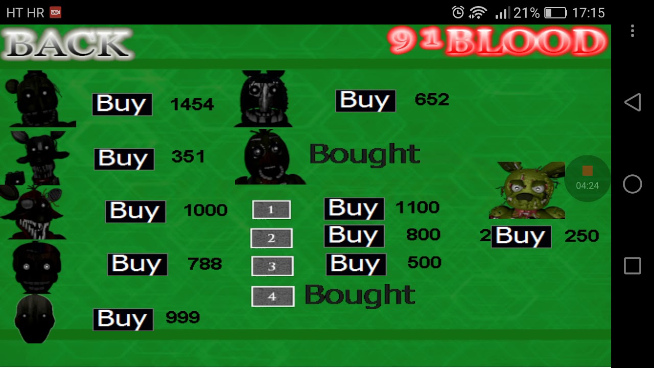 Fnaf 3 sim full part 2 - YouTube