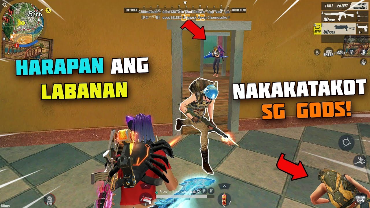 ROS HIGHLIGHTS | HARAPAN ANG LABANAN NAKAKA TAKOT PAG NAKA SG YUNG ...