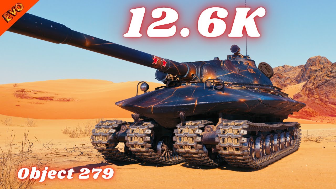 Object 279 12.6K Damage 9 Kills | Mir Tankov | World of Tanks - YouTube