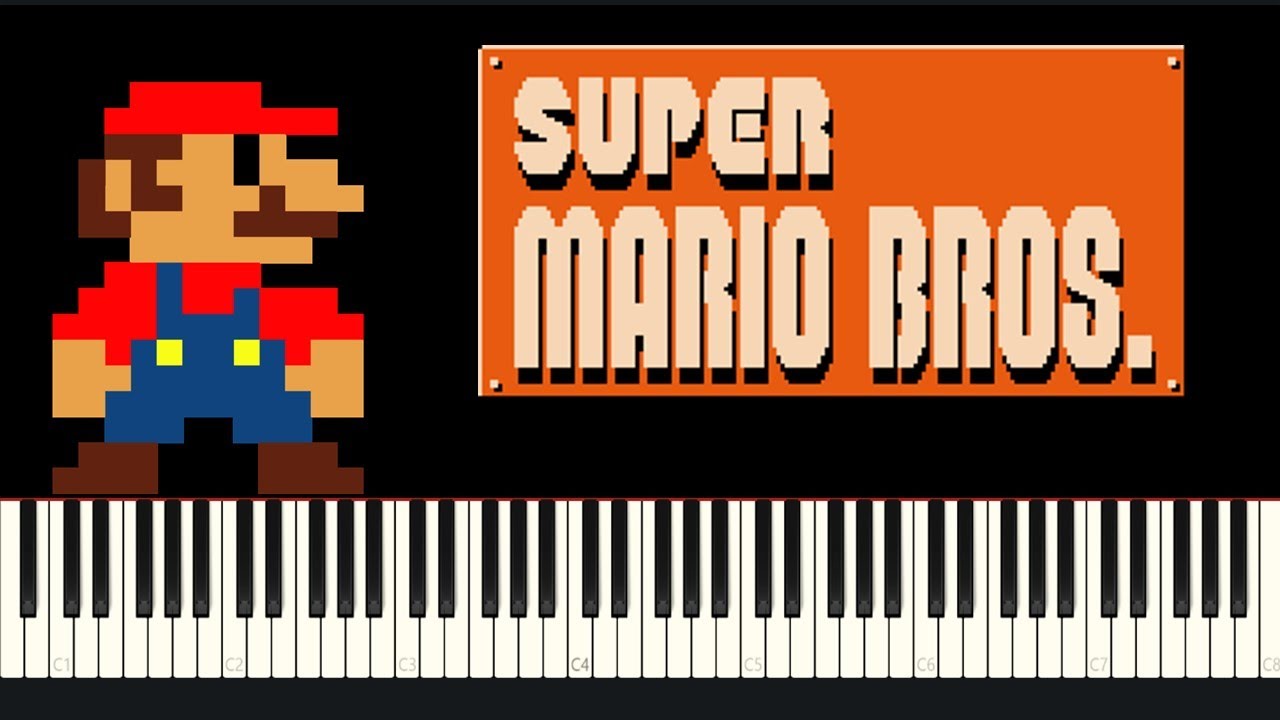 Super Mario Theme (Piano Tutorial) By- Jaffja Music - YouTube