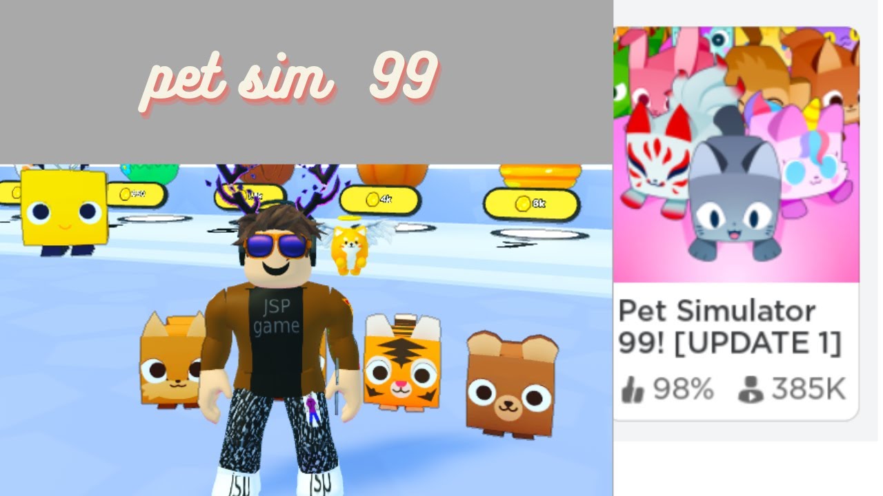 PET SIM 99!!!!! - YouTube