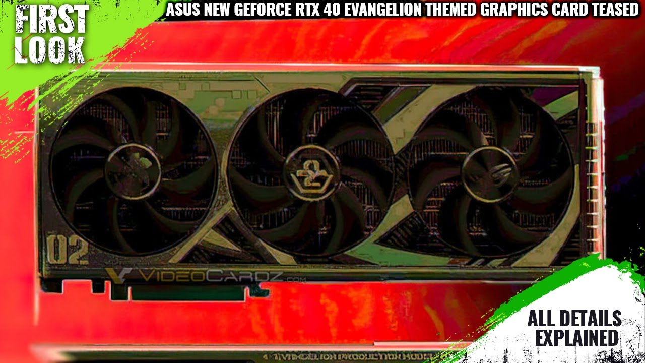 ASUS New GeForce RTX 40 Evangelion Themed Graphics Card Teased ...