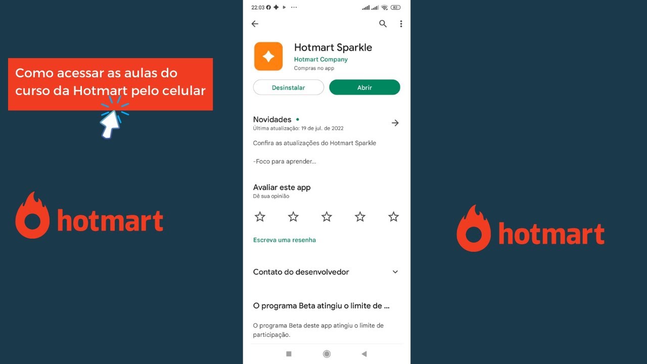 HOTMART SPARKLE: Como acessar as aulas do curso da HOTMART pelo celular ...