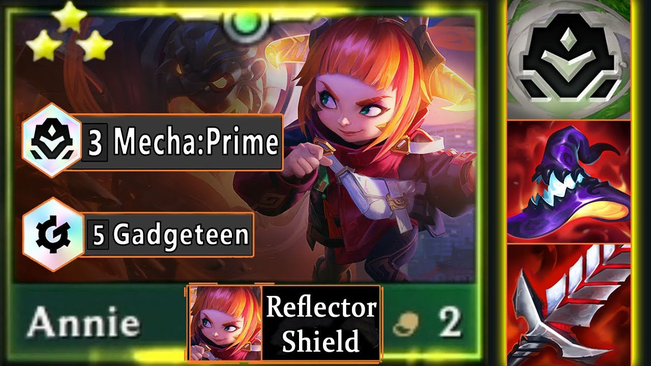 How Unkillable is Mecha Annie ⭐⭐⭐ 3 Star with her Augment | TFT SET 8 ...