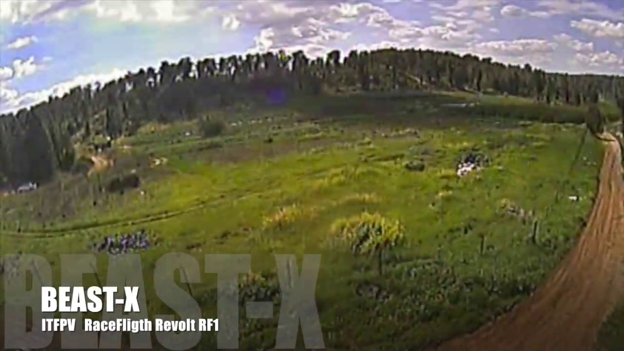 RaceFligth RF1 Revolt FC , BEAST-X Frame - YouTube