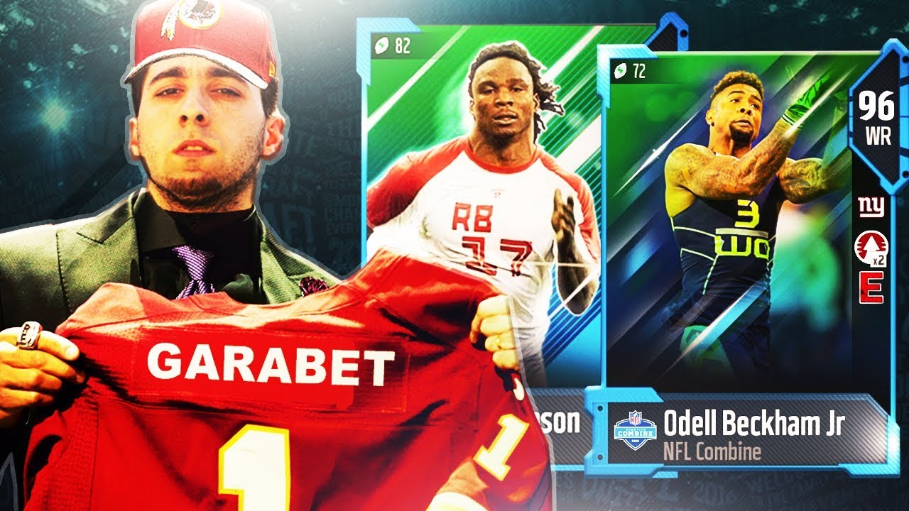 DRAFT COMBINE ODELL BECKHAM! MADDEN 18 ULTIMATE TEAM - YouTube