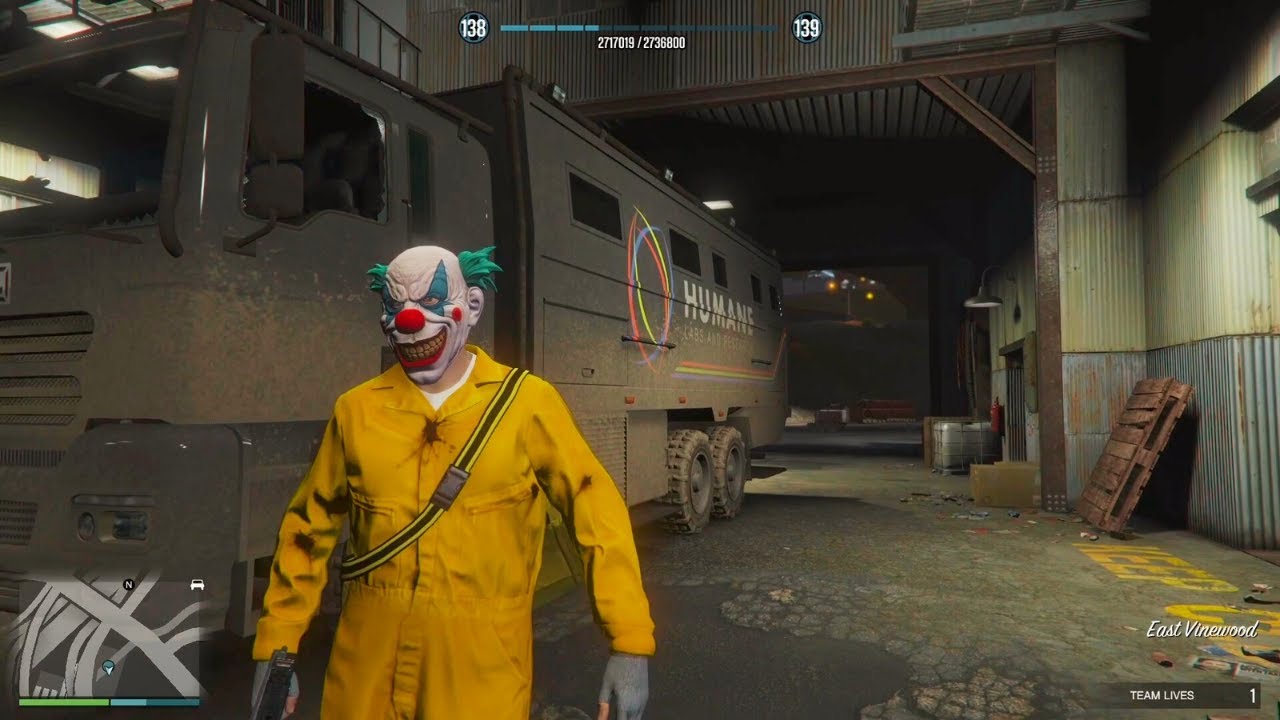 GTA 5 Online Human Lab First Dose 6 Off The Rails Mission Gameplay # ...