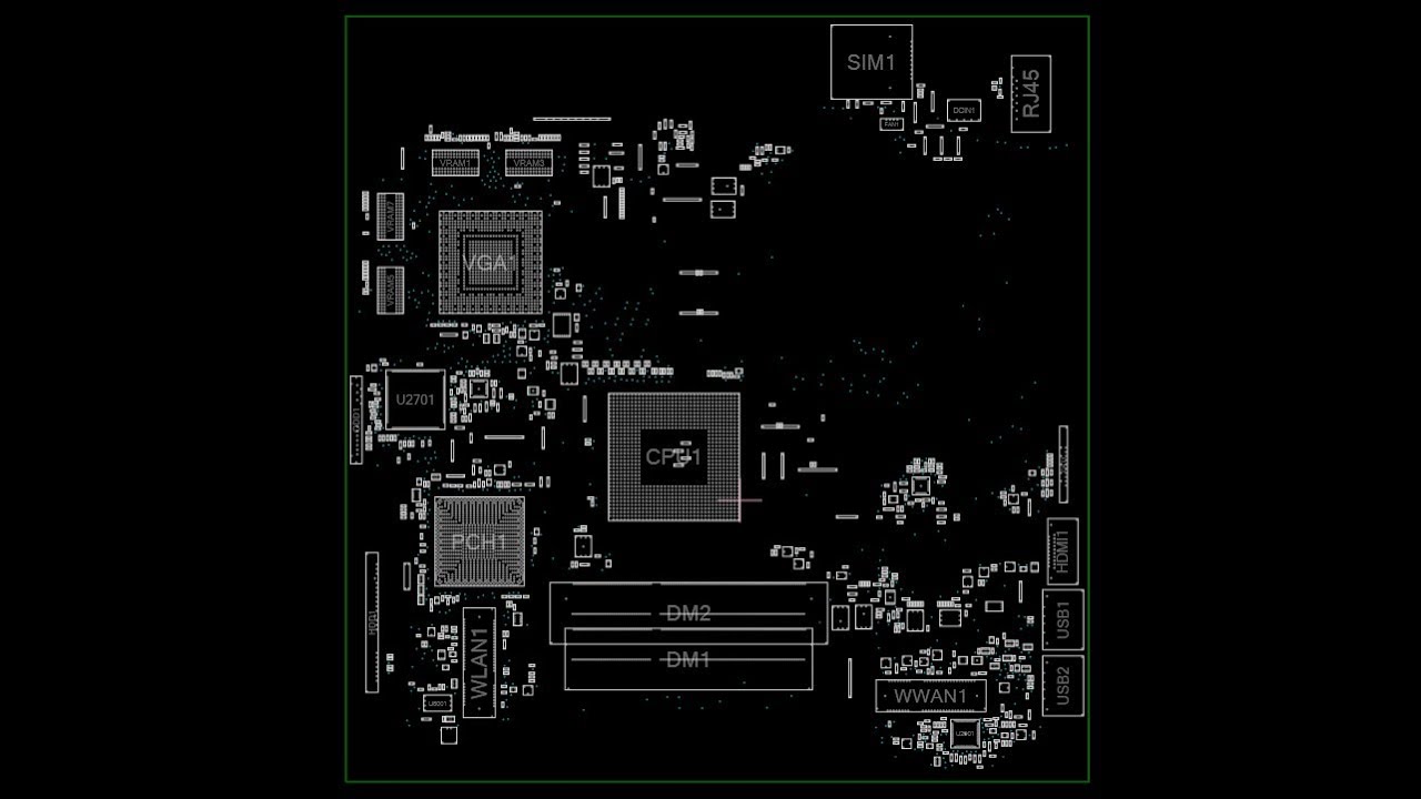 10267-4 Boardview JE40 HR 10267 Acer ASPIRE 4750 4750G 4752 - YouTube