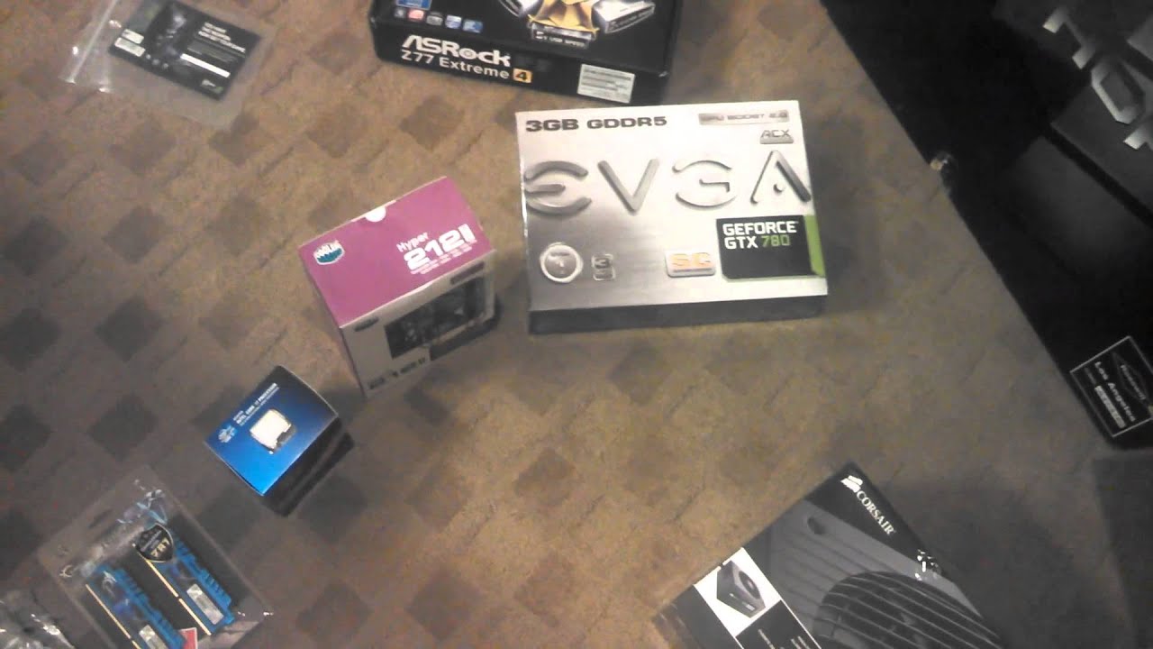 Unboxing My All New PC Parts - My 1st Ever Unboxing - YouTube