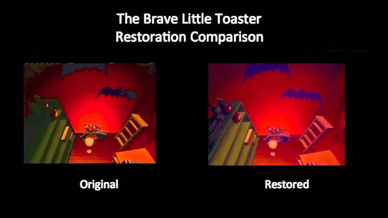 The Brave Little Toaster - It's a B-Movie (Restoration Comparison ...