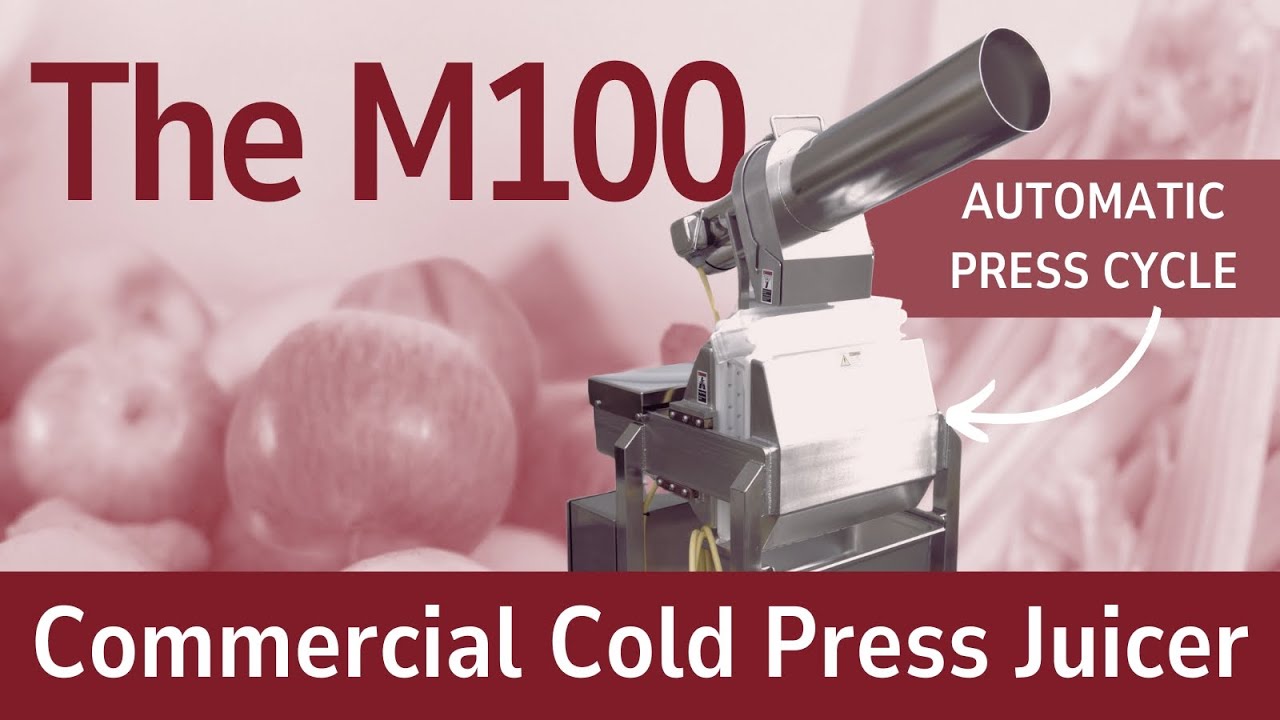 Juiced Rite M100 Commercial Cold Press Juicer - YouTube