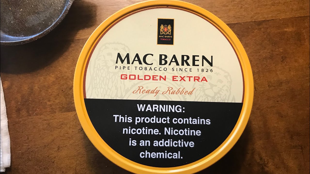 MacBaren Golden Extra - YouTube