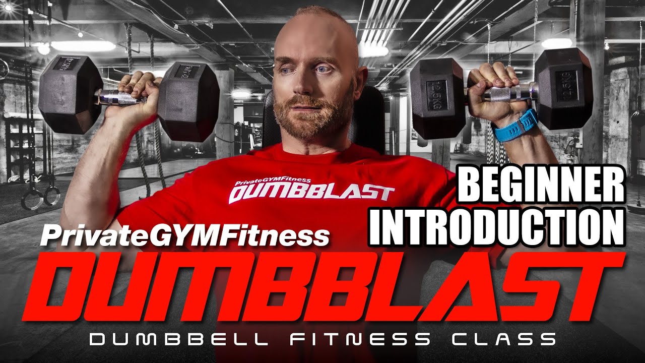 Dumbbell Workout - Beginner do this first 👍 | 🔴 DUMBBLAST 🔥300-400 kcal ...