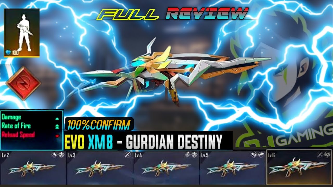 Next Evo Gun Free Fire || New xm8 Evo Gun || Upcoming Evo Gun || xm8 ...