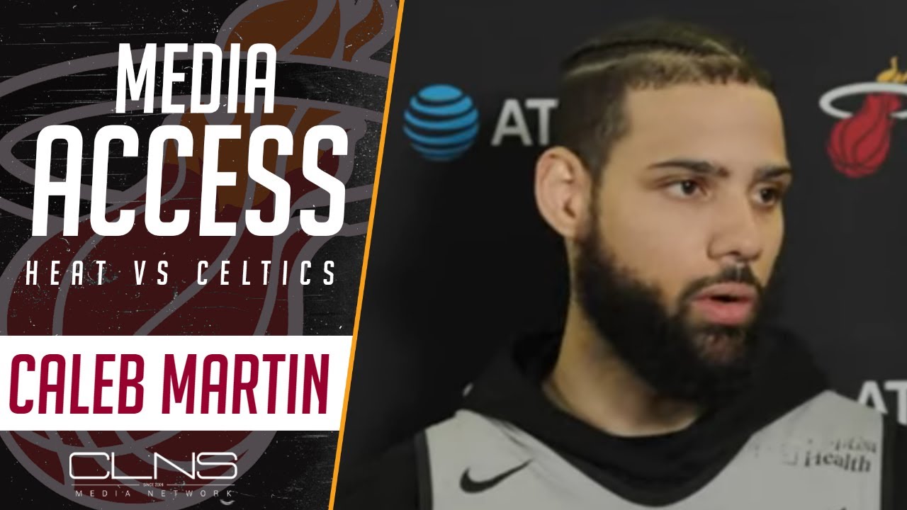 Caleb Martin Interview | Heat Practice Media Availability - YouTube
