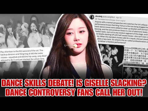 aespa Giselle Faces Backlash Over Dance Skills During Viral Unit Stage With NingNing