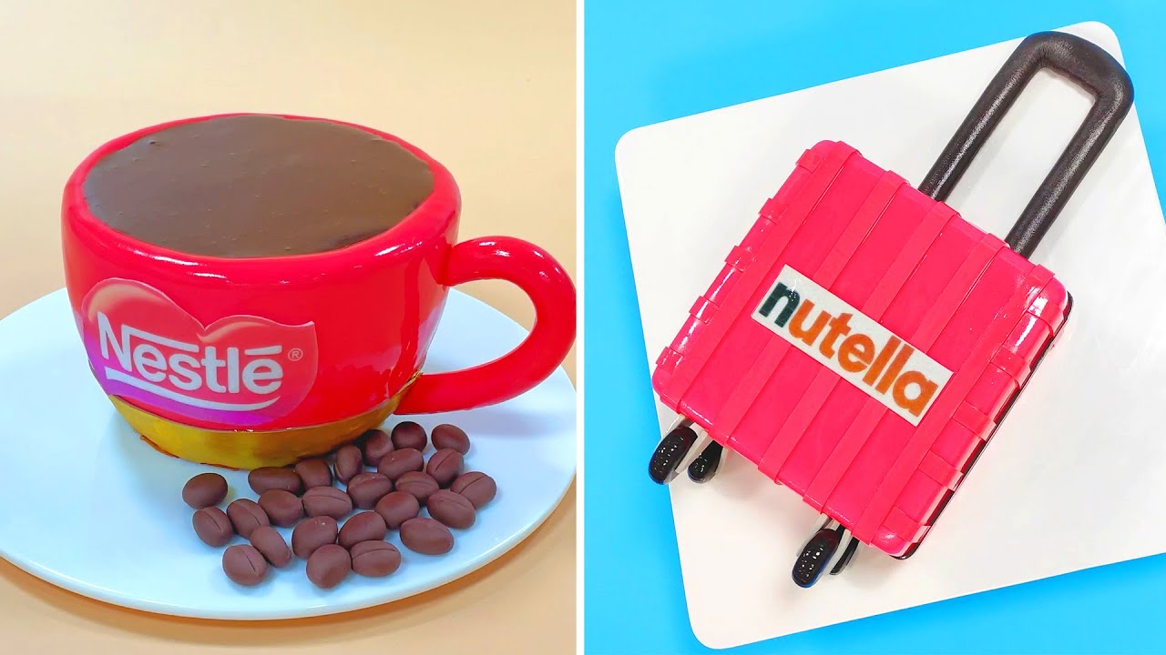 The Most Amazing Nestle & Nuttela Cake Decorating Ideas - Dessert ...