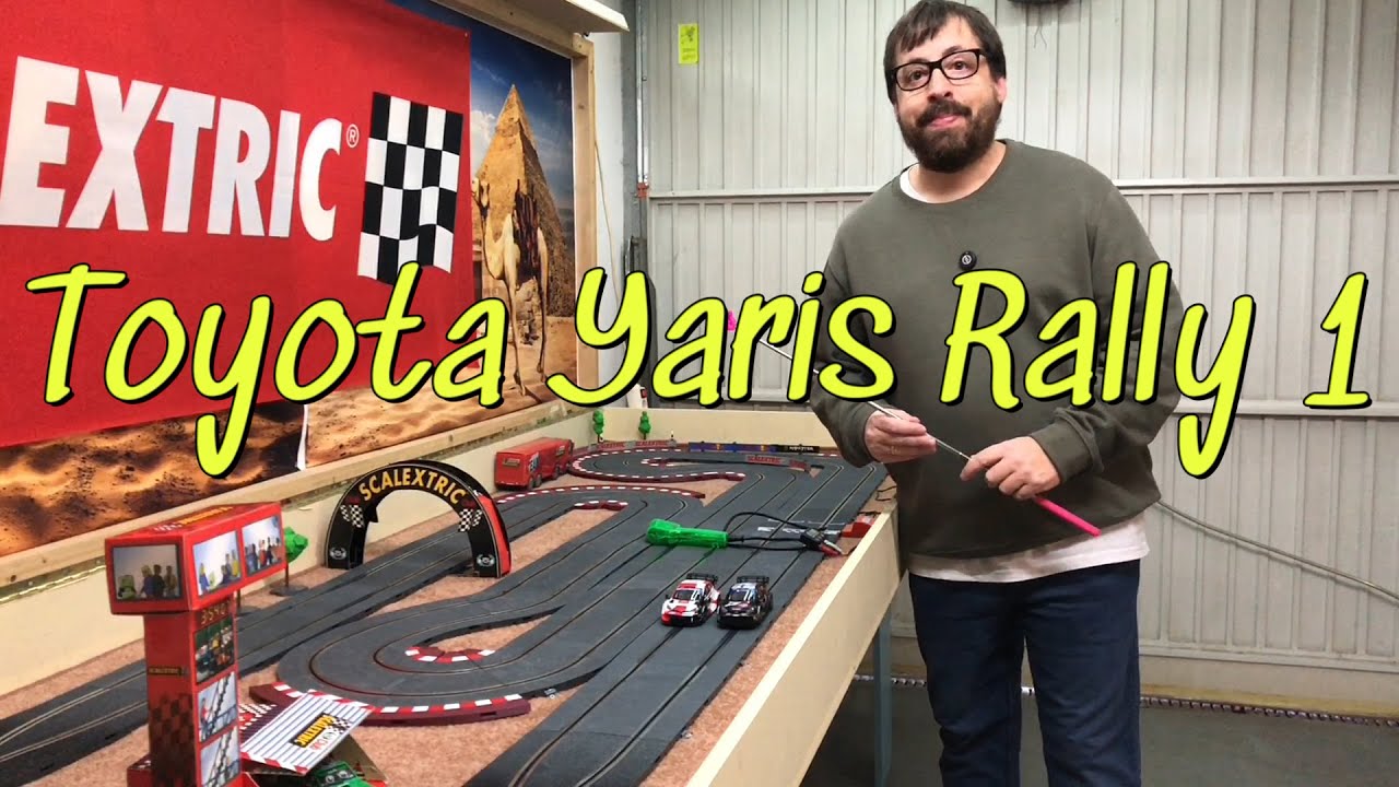 183.- Toyota Yaris Rally 1 de Scalextric - YouTube