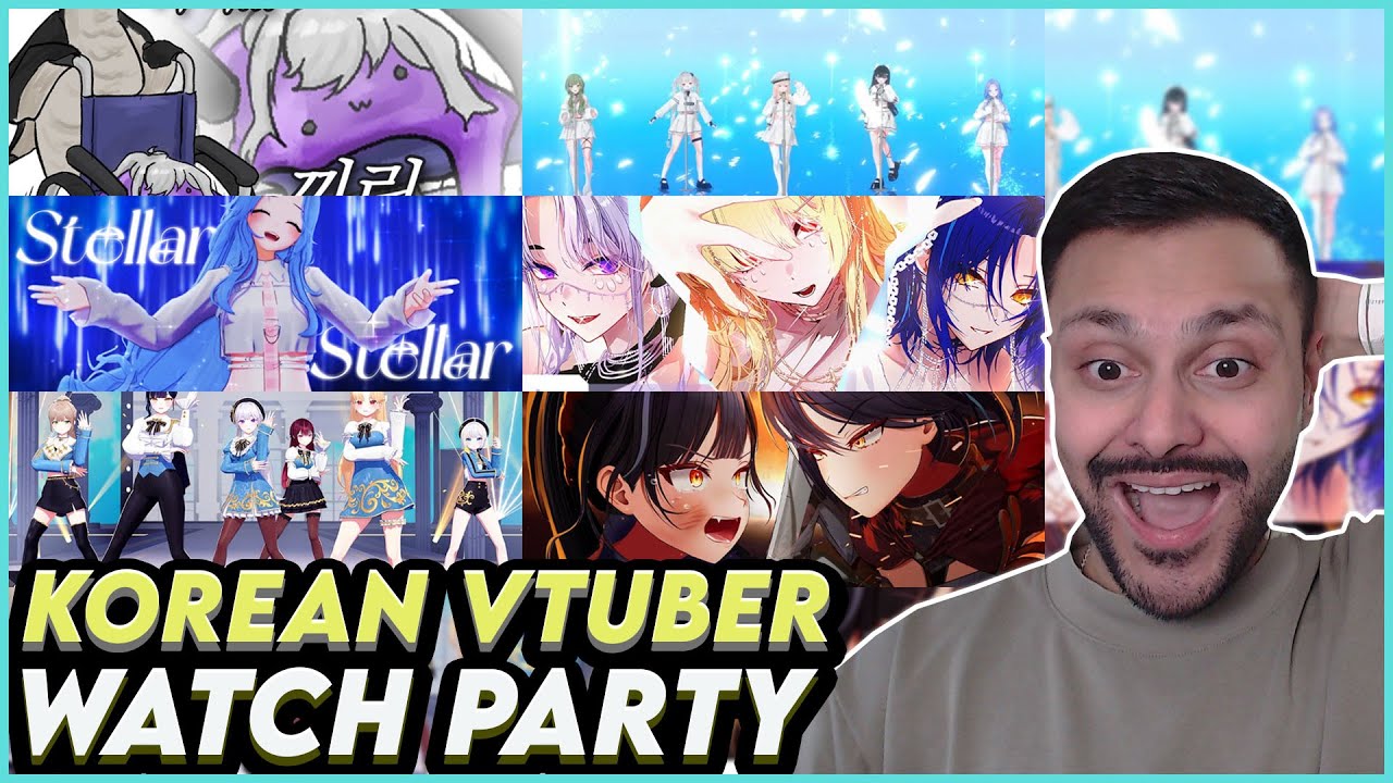Korean VTuber Watch Party #7 - YouTube