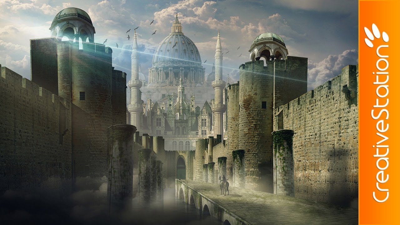 The great city - Speed art (#Photoshop) | CreativeStation - YouTube