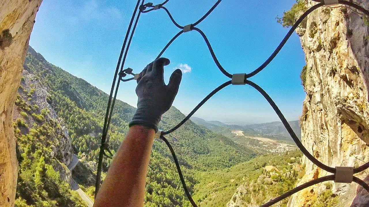 Vía ferrata L'ESCALE/PEILLE | Rumbo ITALIA - DÍA 5/6 - YouTube