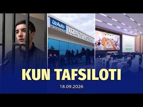 Inspektor o‘limiga sabab bo‘lgan haydovchiga hukm va sotuvga chiqariladigan avtozavod — dayjest