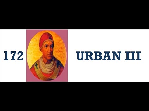 Popes of the Catholic Church - 172.Urban III #popesofthecatholicchurch ...