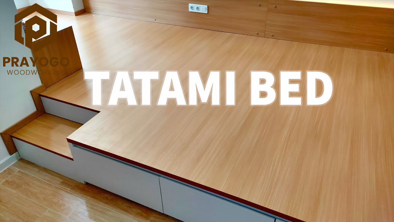 MEMBUAT TATAMI BED, TEMPAT TIDUR KONSEP JEPANG - JAPANDI - YouTube