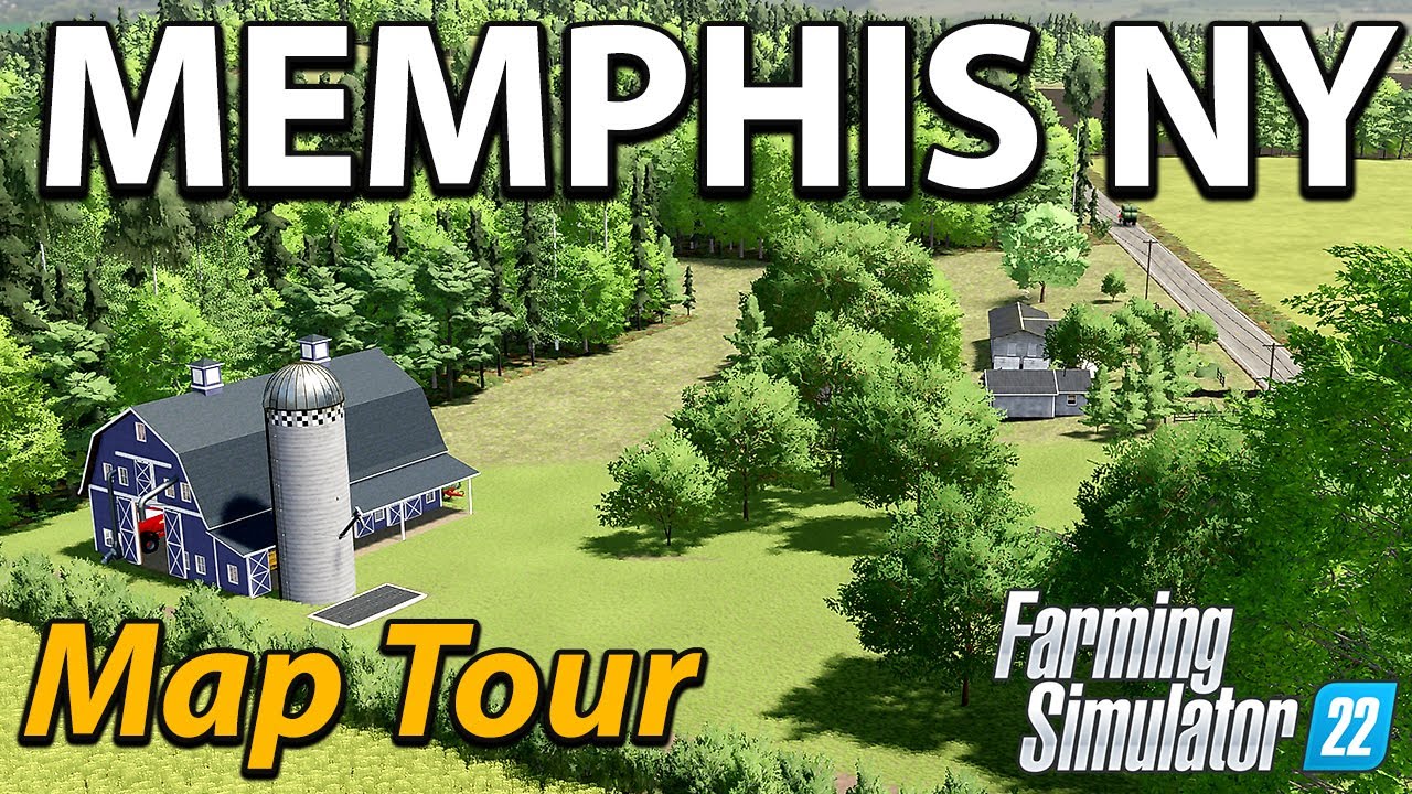 GREAT NEW AMERICAN MOD MAP!! MEMPHIS NEW YORK MAP TOUR! 🗺️ GRAINMAN ...