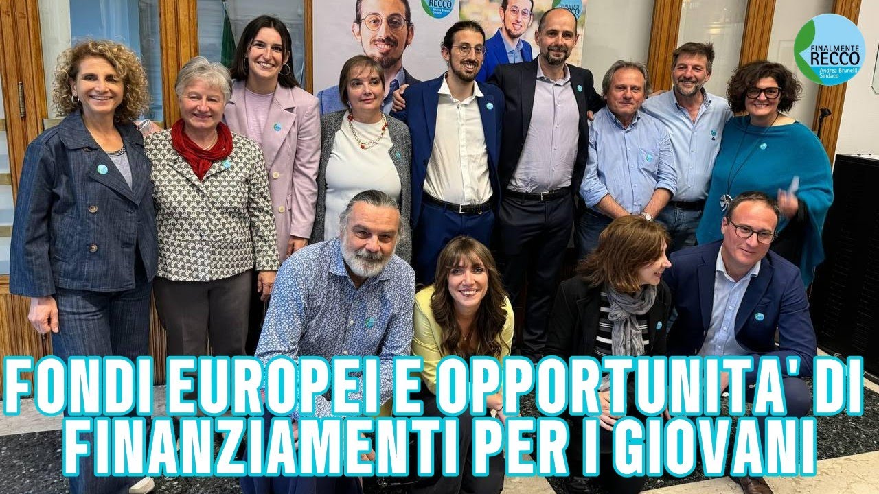 FONDI EUROPEI E OPPORTUNITA' DI FINANZIAMENTI PER I GIOVANI - YouTube